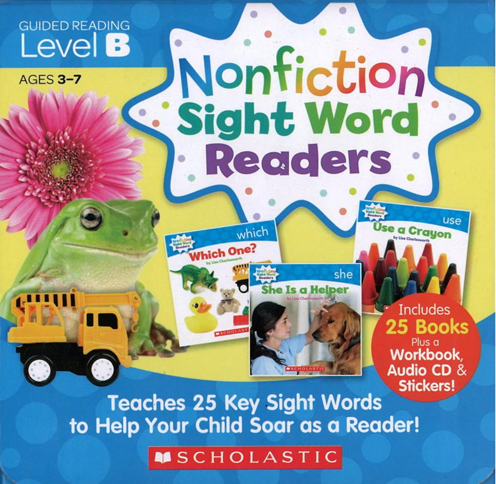 [Nonfiction Sight Word Readers Level B (With CD)]| 一本 My Book One